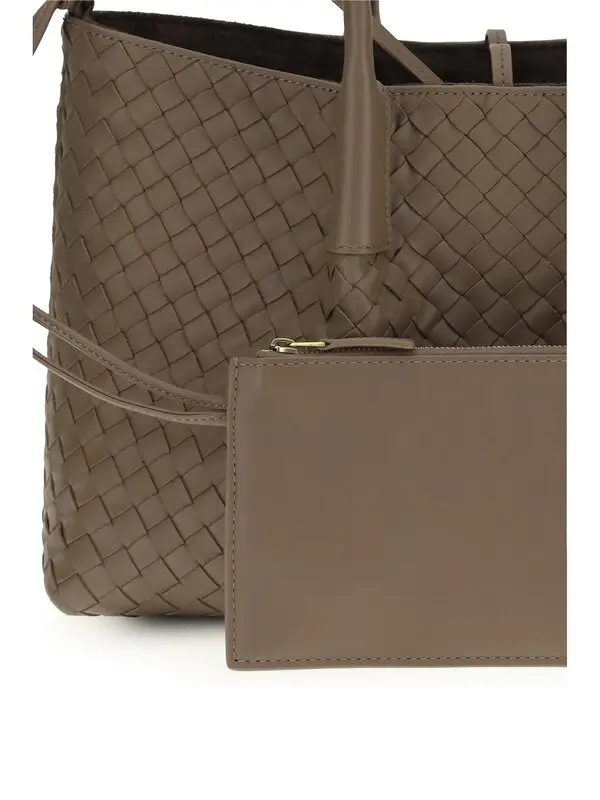 Bottega Veneta Pinacoteca Tote Bag - Brown