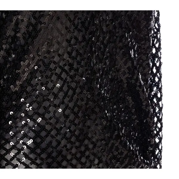 Attico Sequin-embellished Mini Dress