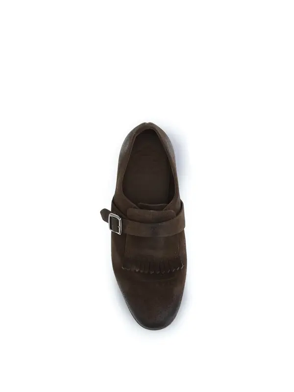 Church's Shangai Loafers With Buckle And Laser Detailing - Brown