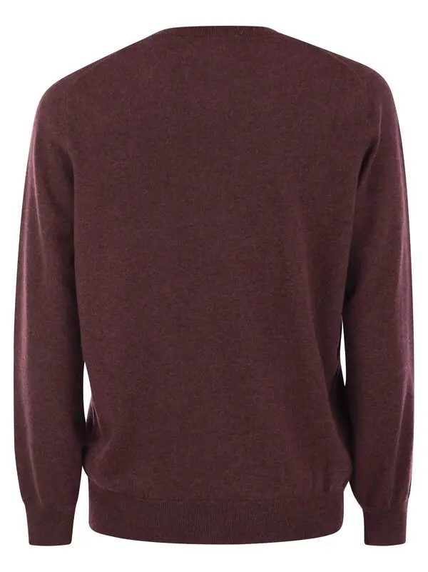 Brunello Cucinelli Pure Cashmere Crew-neck Sweater - Multicolor