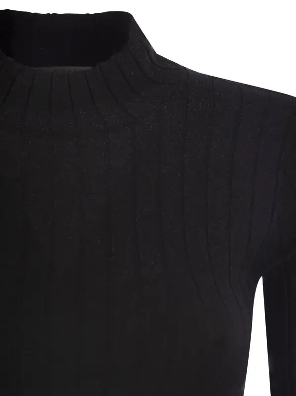 Brunello Cucinelli Lightweight Cashmere And Silk Broad Rib Sweater
