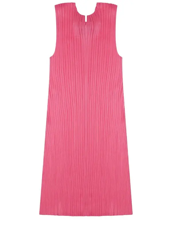 Issey Miyake Sleeveless Pleated Blouse