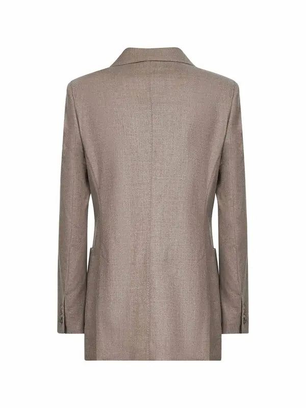 Max Mara Turtledove Stretch Cashmere Harald Blazer - Multicolor