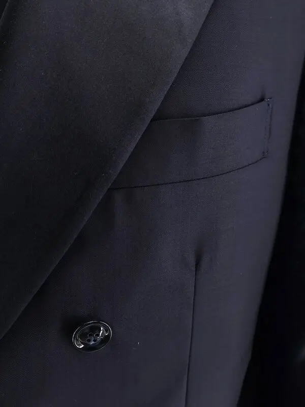 Brunello Cucinelli Virgin Wool And Silk Tuxedo - Multicolor