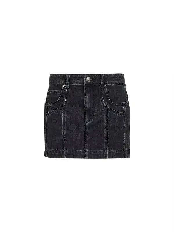 Isabel Marant Étoile Juana Denim Mini Skirt - Multicolor