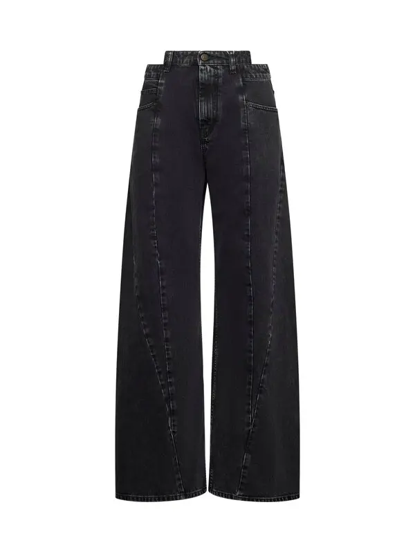 MAISON MARGIELA Decortiqué Wide Leg Jeans