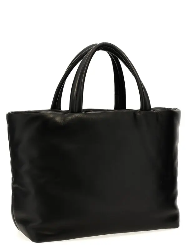 Saint Laurent Nappa Leather Shopping Bag - Black