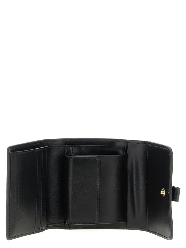 Stella McCartney Stella Rider Trifold' Wallet - Black