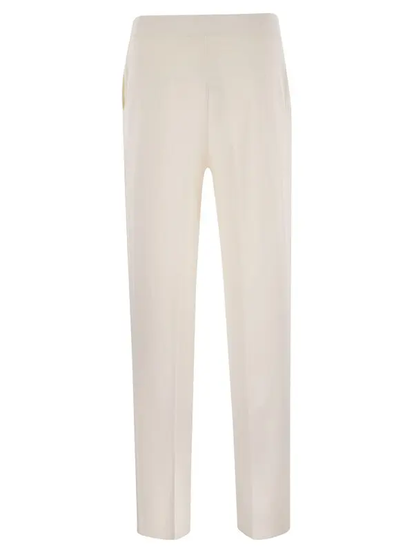 Max Mara Arno Viscose And Wool Trousers