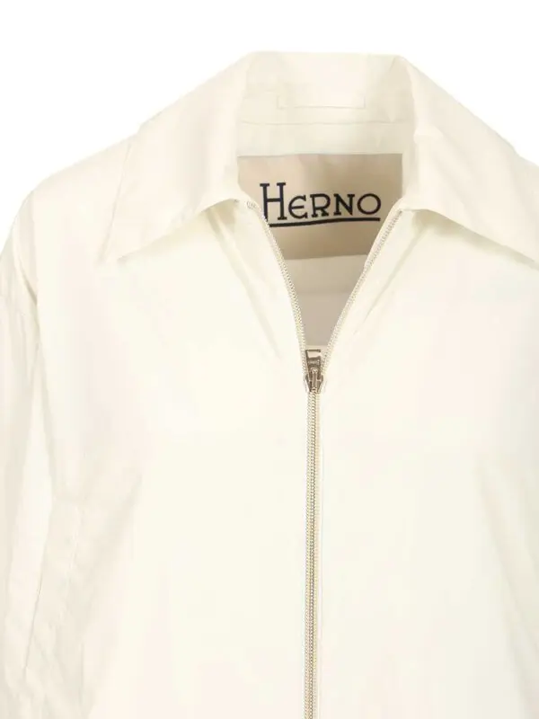 Herno Short Jacket In Stretch Nylon