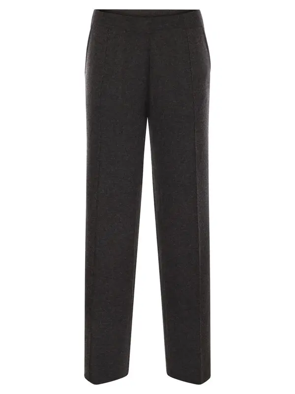 Max Mara Arno Viscose And Wool Trousers - Multicolor
