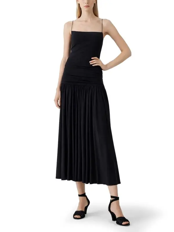 Jacquemus Abiha Long Dress - Black