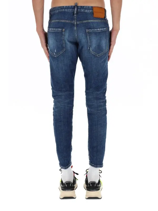Dsquared2 Twist" Slim Fit Jeans - Blue