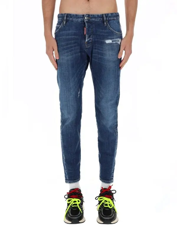Dsquared2 Twist" Slim Fit Jeans - Blue