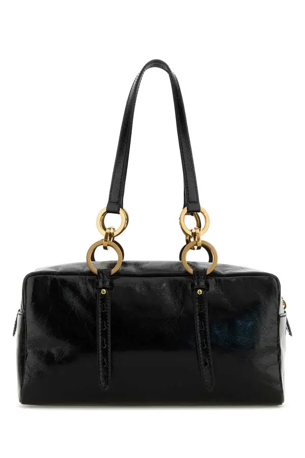 Prada Leather Handbag - Black
