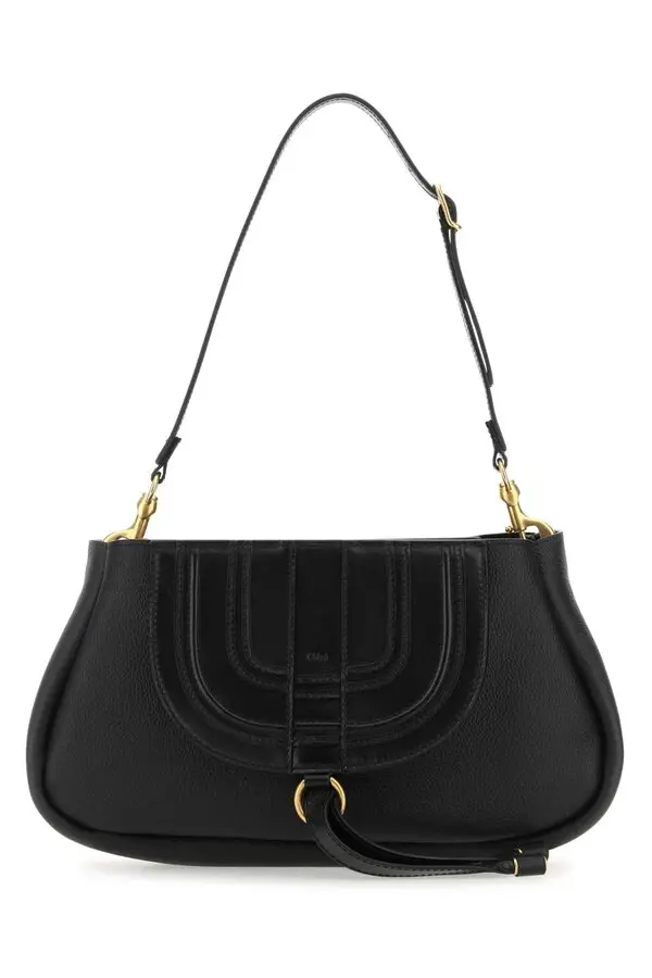 Chloé Marcie Clutch - Black