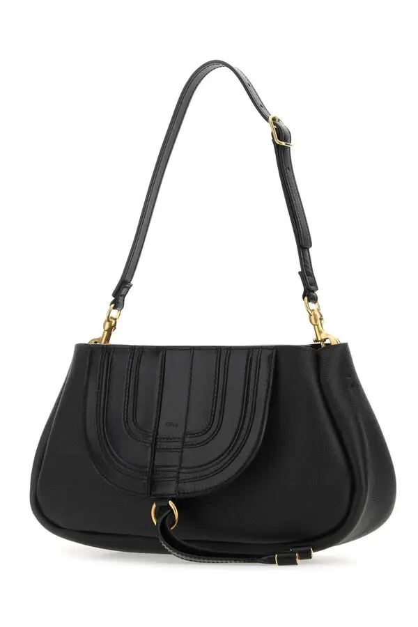 Chloé Marcie Clutch - Black