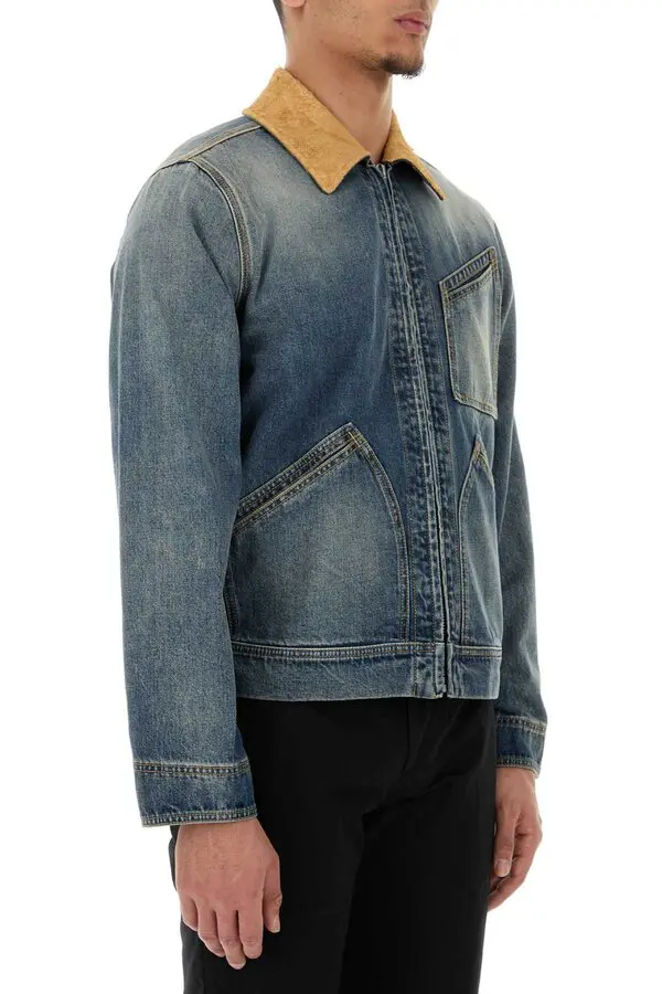 Alexander McQueen Denim Trucker Jacket