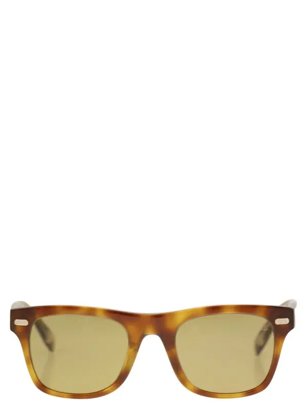 Brunello Cucinelli Acetate Rectangular Sunglasses With Photochromic Lenses - Cream