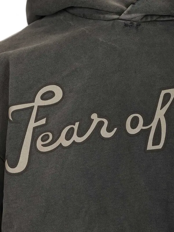 Fear Of God 26 Classic Half Raglan" Hoodie - Black