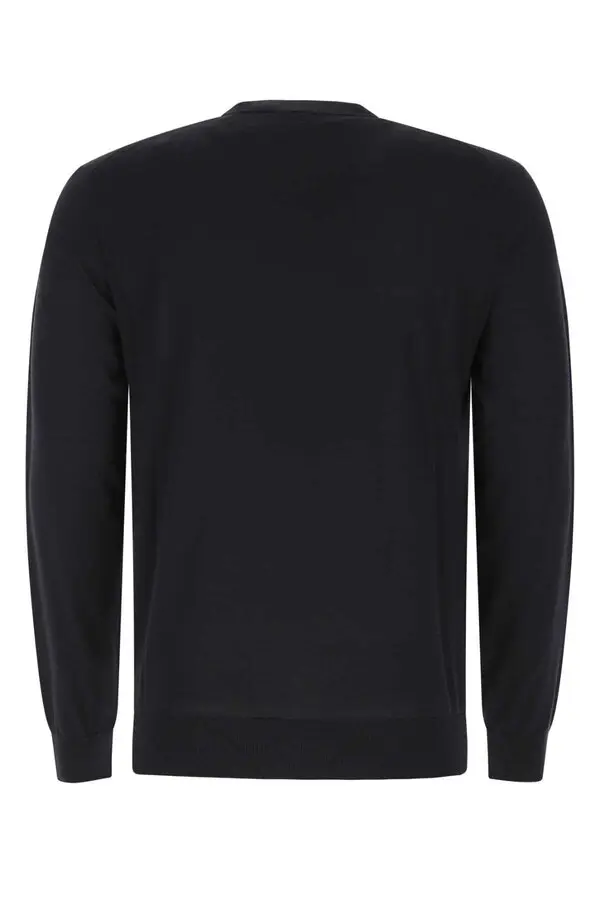 Prada Midnight Wool Pullover Sweater - Blue
