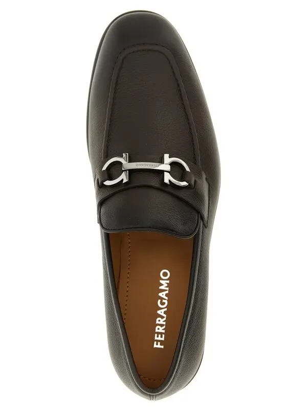 FERRAGAMO Foster Loafers - Brown