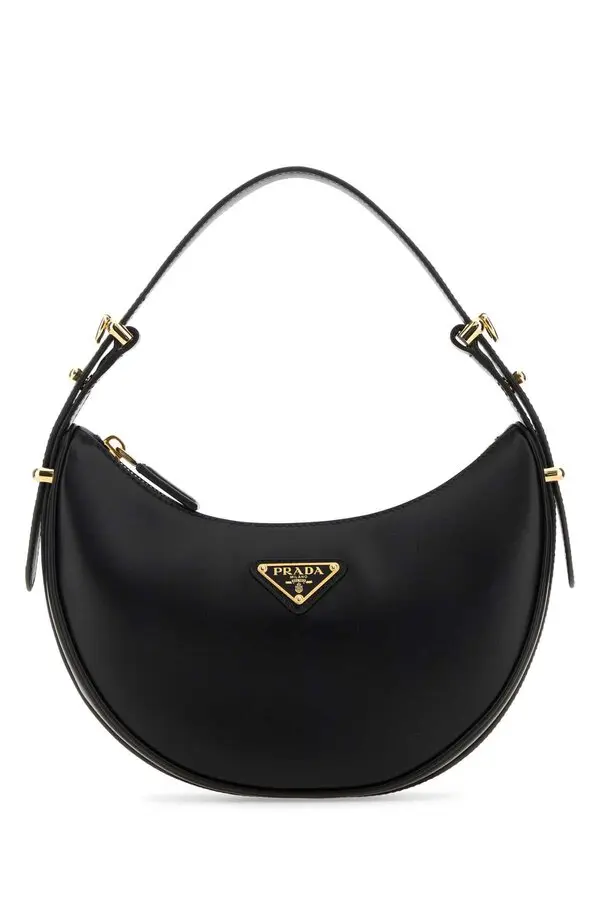 Prada Leather Handbag - Black