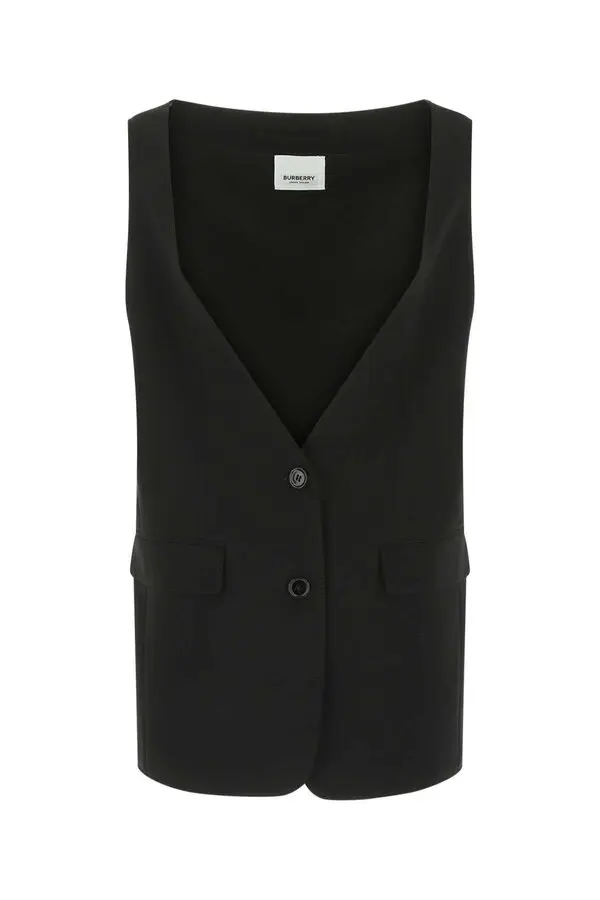 Burberry Silk Oversize Vest