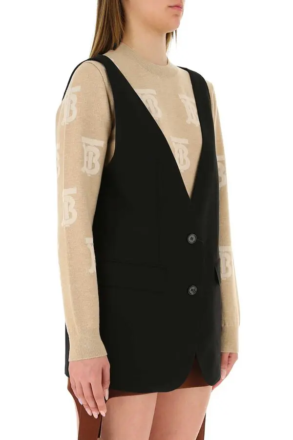 Burberry Silk Oversize Vest