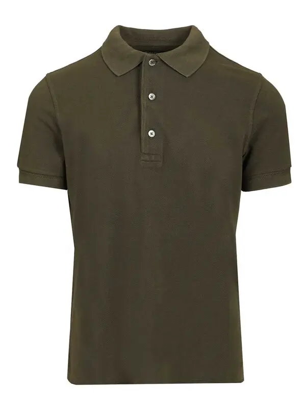 TOM FORD Cotton Piqué Polo Shirt