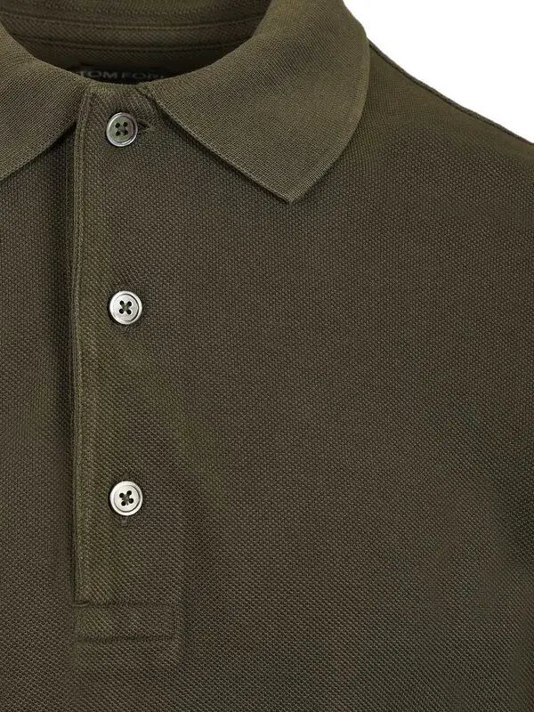 TOM FORD Cotton Piqué Polo Shirt