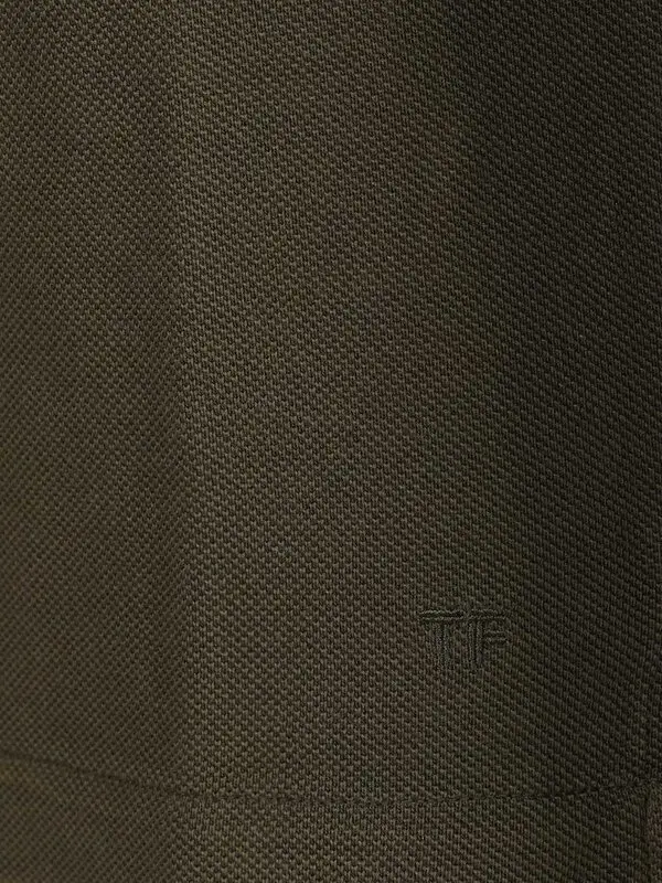 TOM FORD Cotton Piqué Polo Shirt