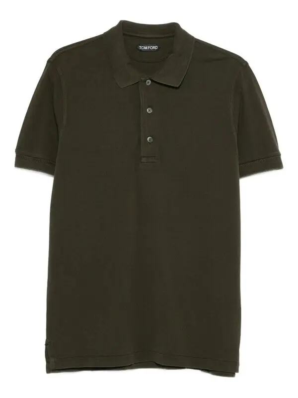TOM FORD Cotton Piqué Polo Shirt