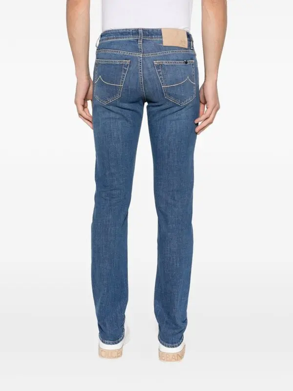 Jacob Cohen Slim Fit Five-pocket Jeans - Blue