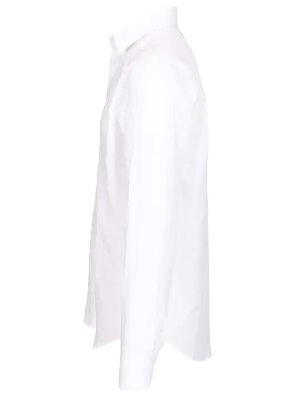 Giorgio Armani Classic Linen Shirt - White