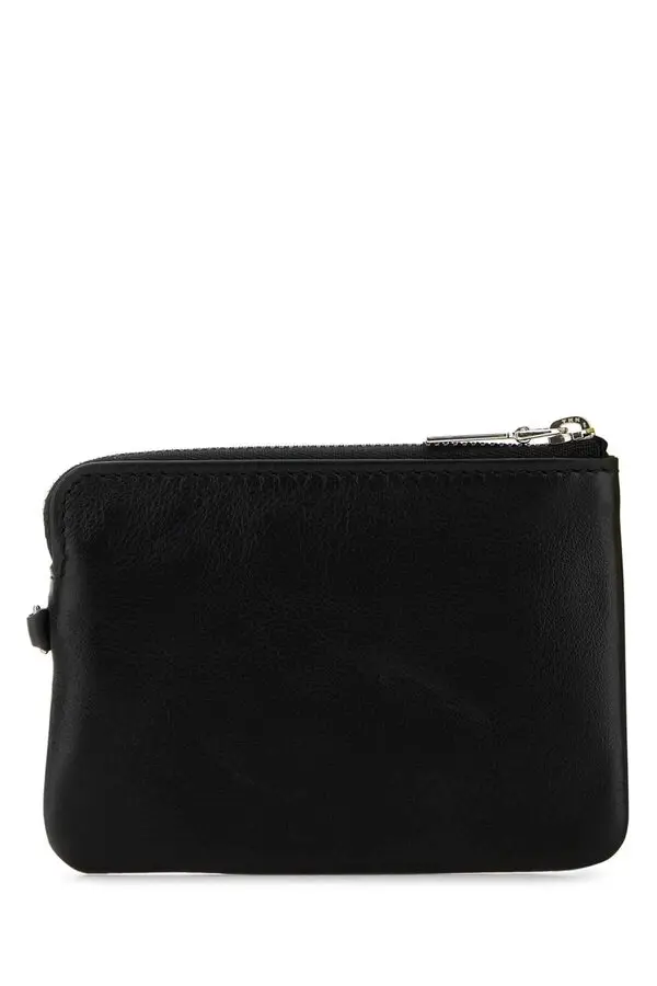 Alexander McQueen Leather Sling Card Holder