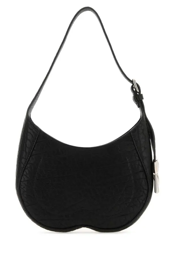 Burberry Leather Small Shoulder Bag - Black