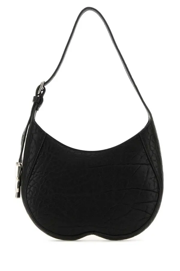 Burberry Leather Small Shoulder Bag - Black