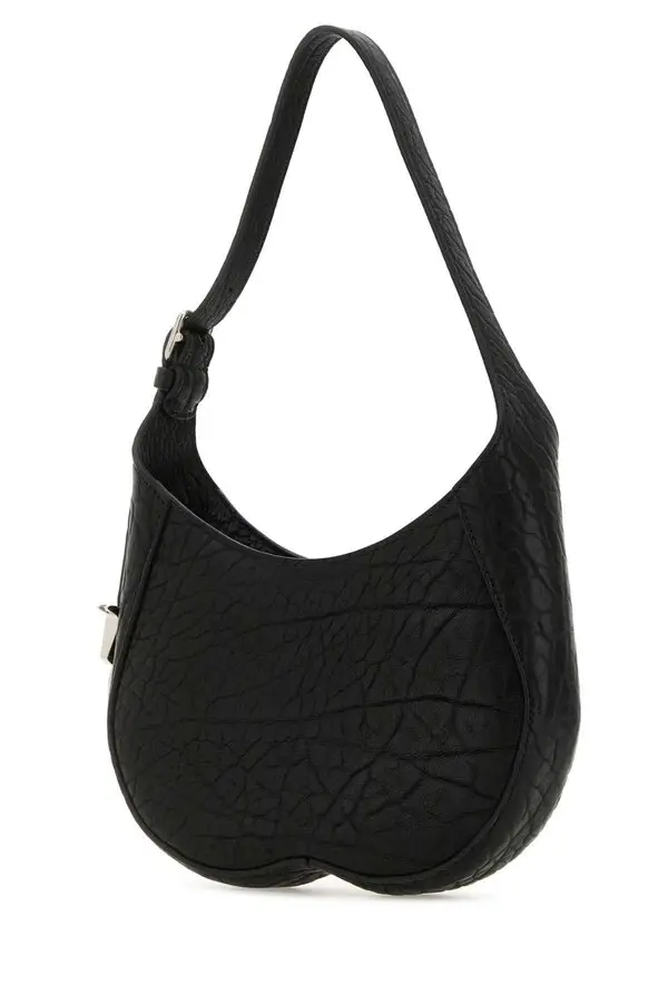Burberry Leather Small Shoulder Bag - Black
