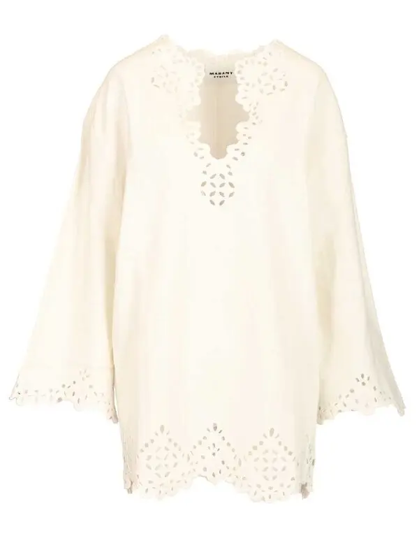 Isabel Marant Étoile Sherazade" Short Dress - White
