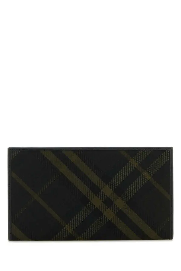 Burberry Printed E-canvas Wallet