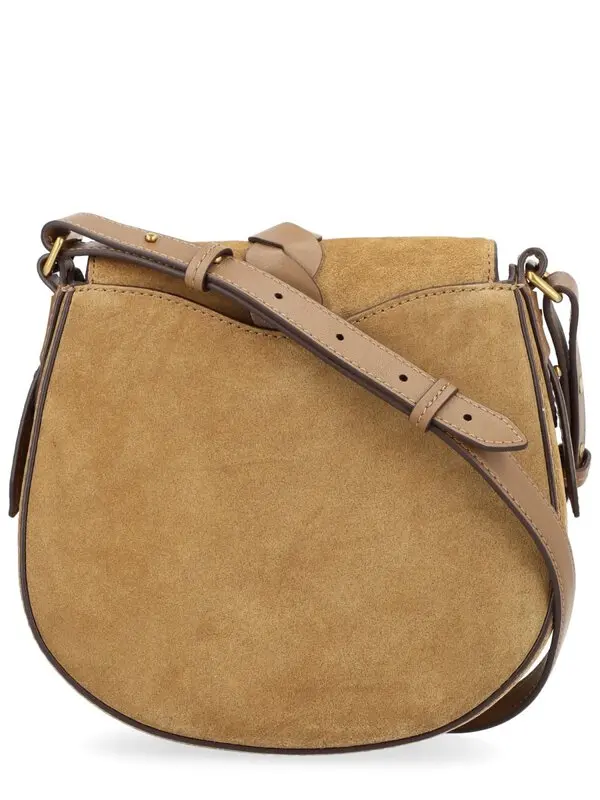 Isabel Marant Étoile Altay Calf Leather Shoulder Bag - Cream