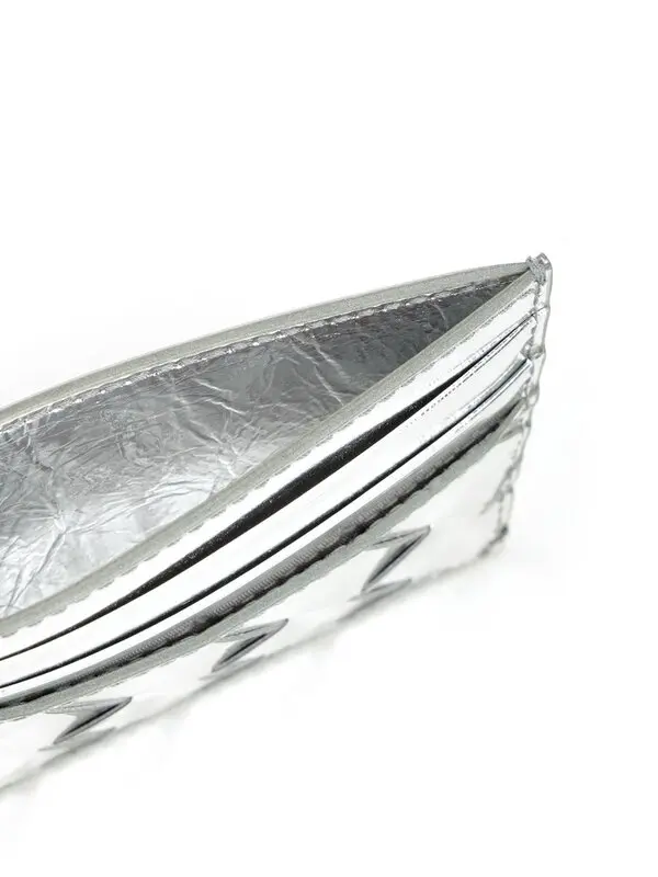 Bottega Veneta Laminated Leather Card Holder