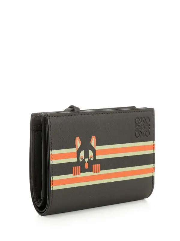 Loewe Futurist Cat Compact Wallet