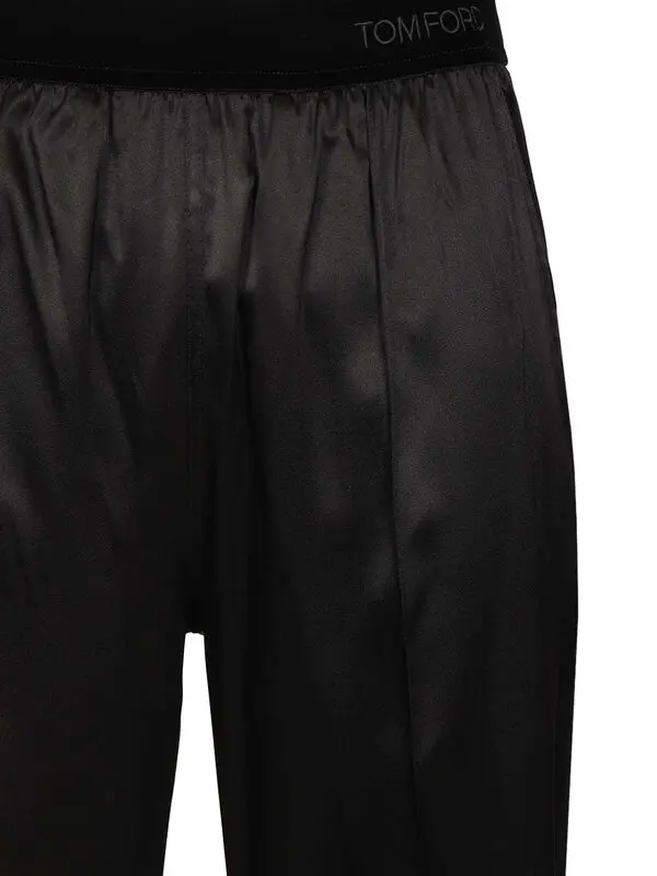 TOM FORD Stretch Silk Pants