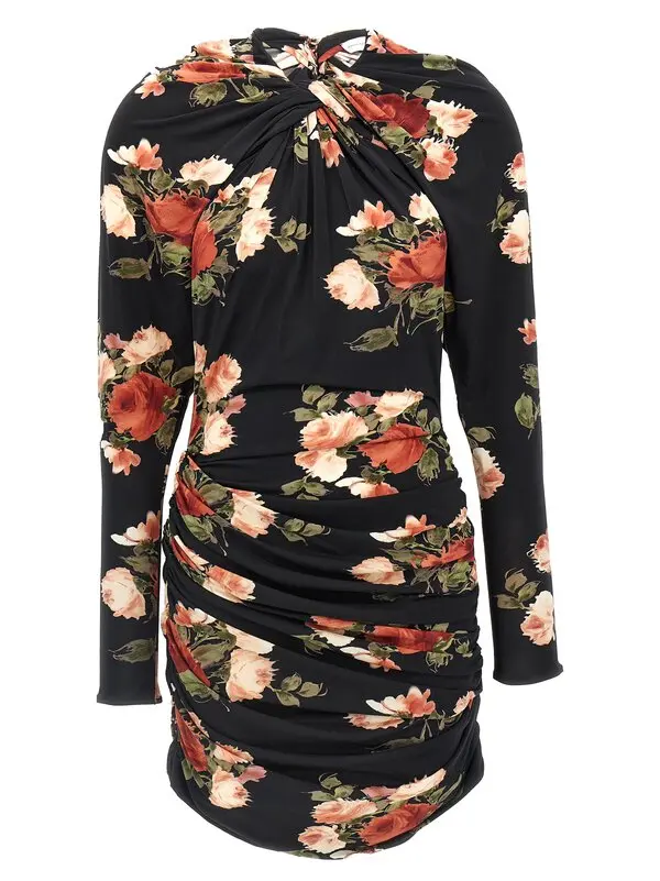 Magda Butrym Floral Print "24" Dress - Multicolor