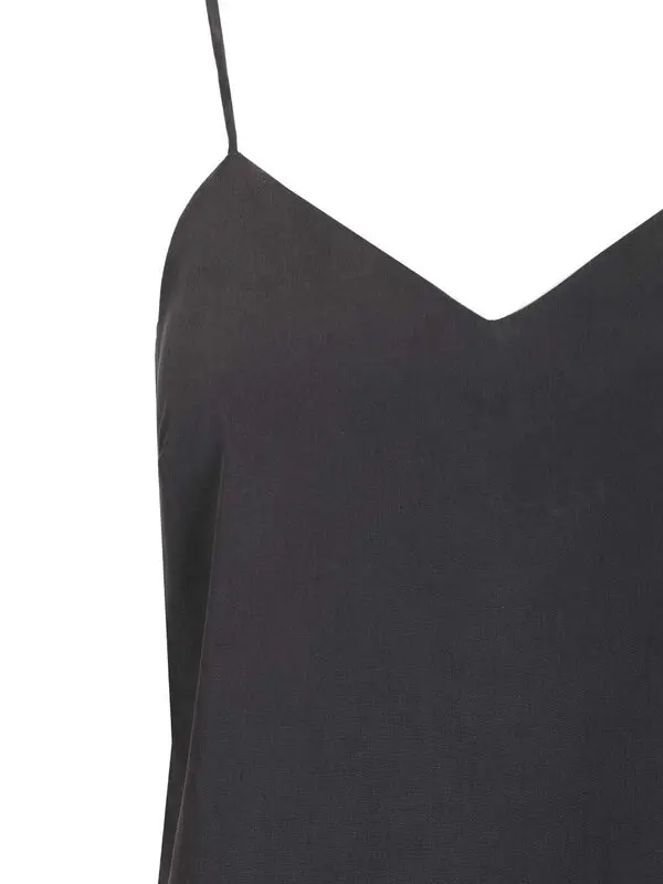 Max Mara Silk Canvas Top