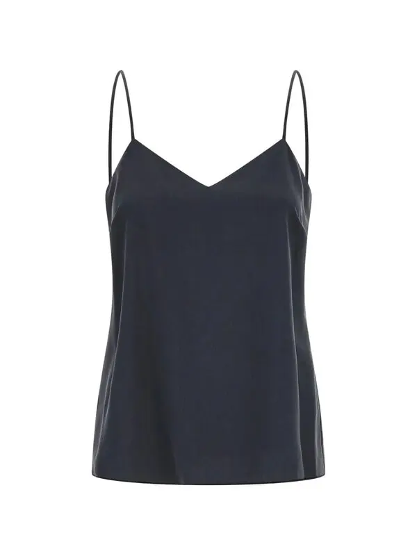Max Mara Silk Canvas Top