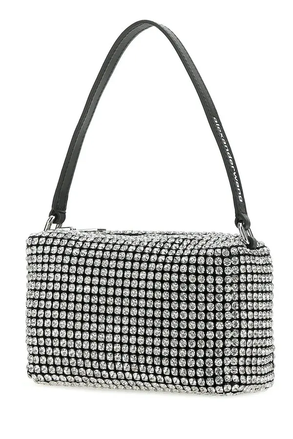 Alexander Wang Heiress Medium Pouch - Silver