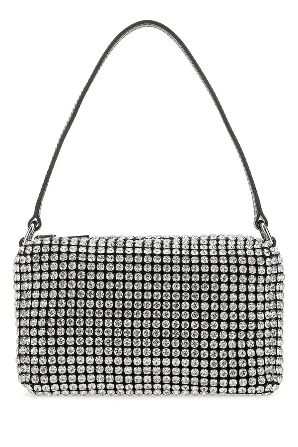 Alexander Wang Heiress Medium Pouch - Silver